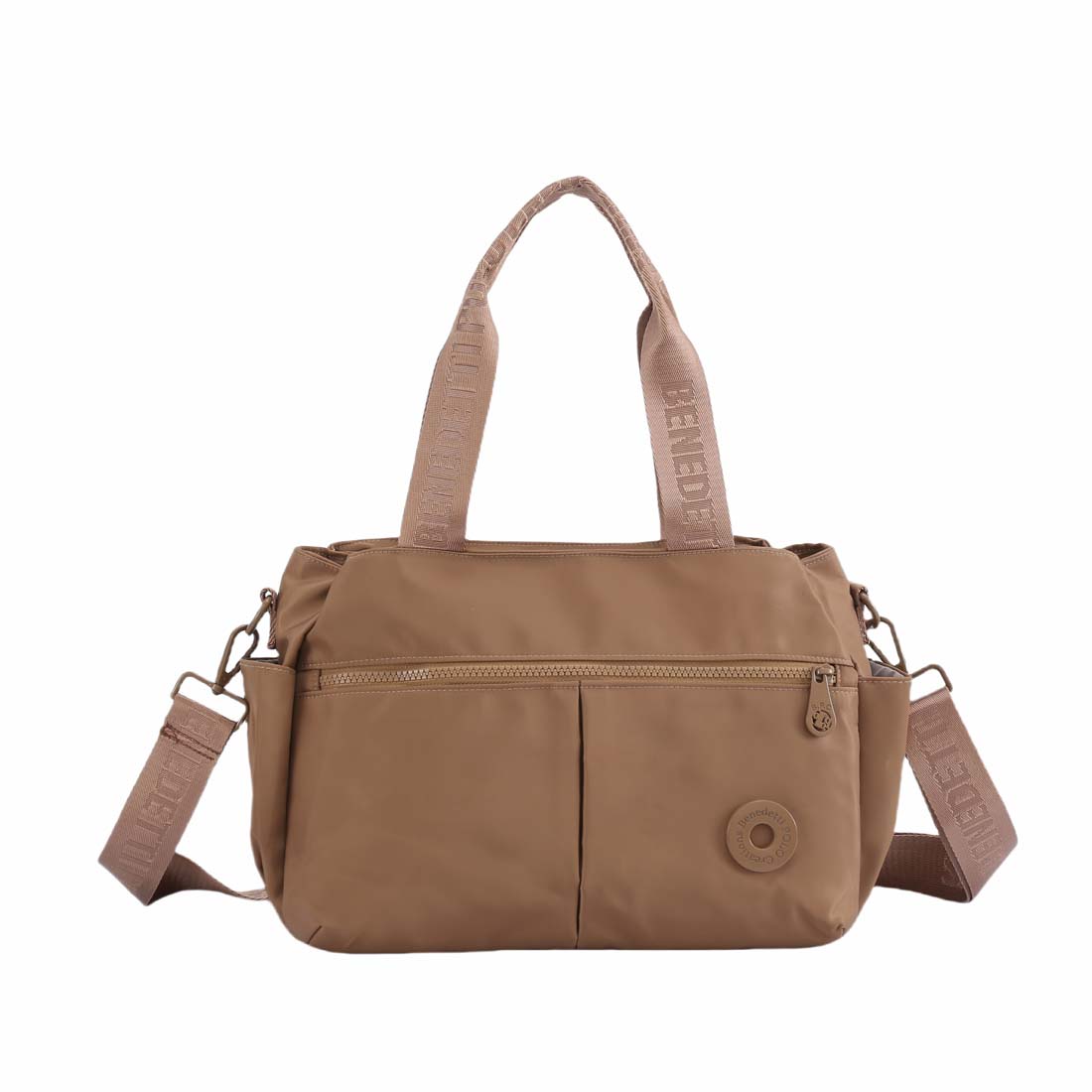 Journey IX Nylon Tote Bag - Benedetti Polo Creations